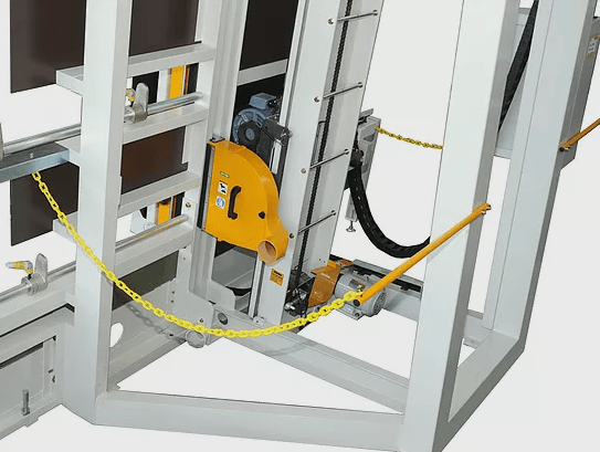 Saw Carriage Way System – Hendrick Manufacturing